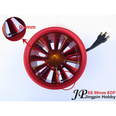 Turbine JINGPIN Hobby 90mm - 8S Version 2
